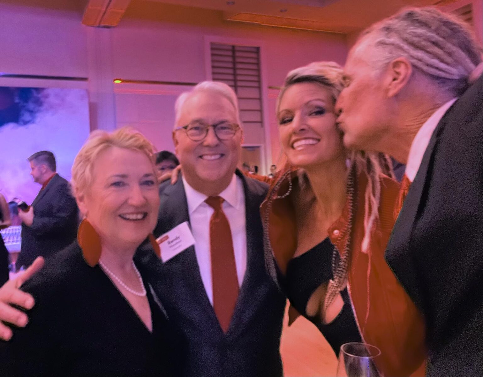 Thx U Chancellor and Susan Woodson - Happy Guide Tony McLean Brown